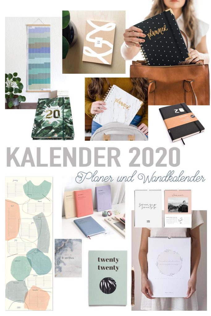 Schöne Kalender 2020 - Wandkalender und Planer für das Jahr 2020