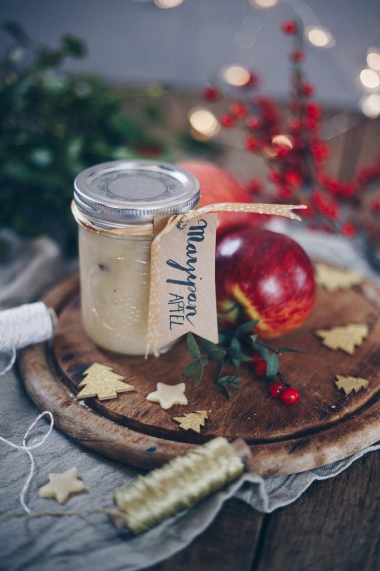 Marzipan-Apfel-Marmelade - Geschenkidee aus der Küche