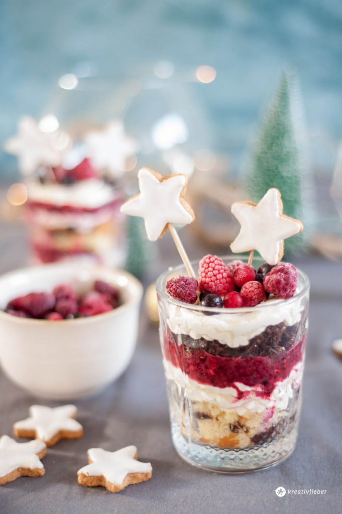 Nachtisch Weihnachten Im Glas