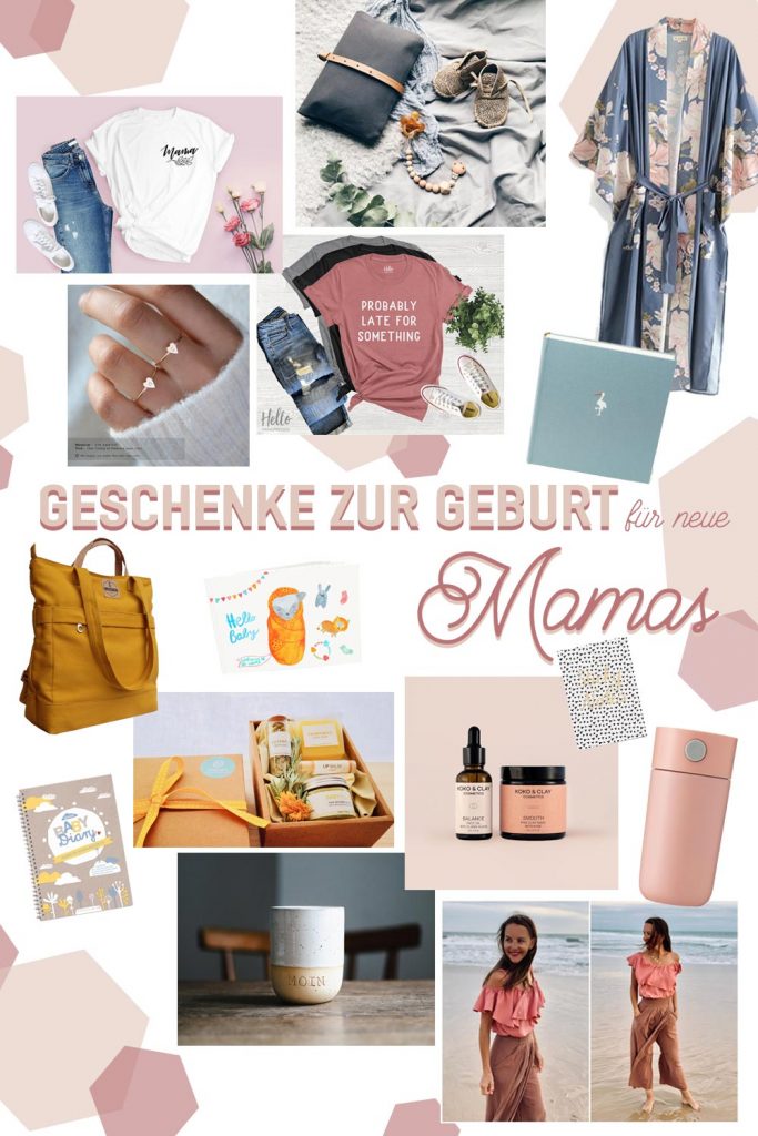 Geschenke zur Geburt für neue Mamas - Geschenkideen für Mütter