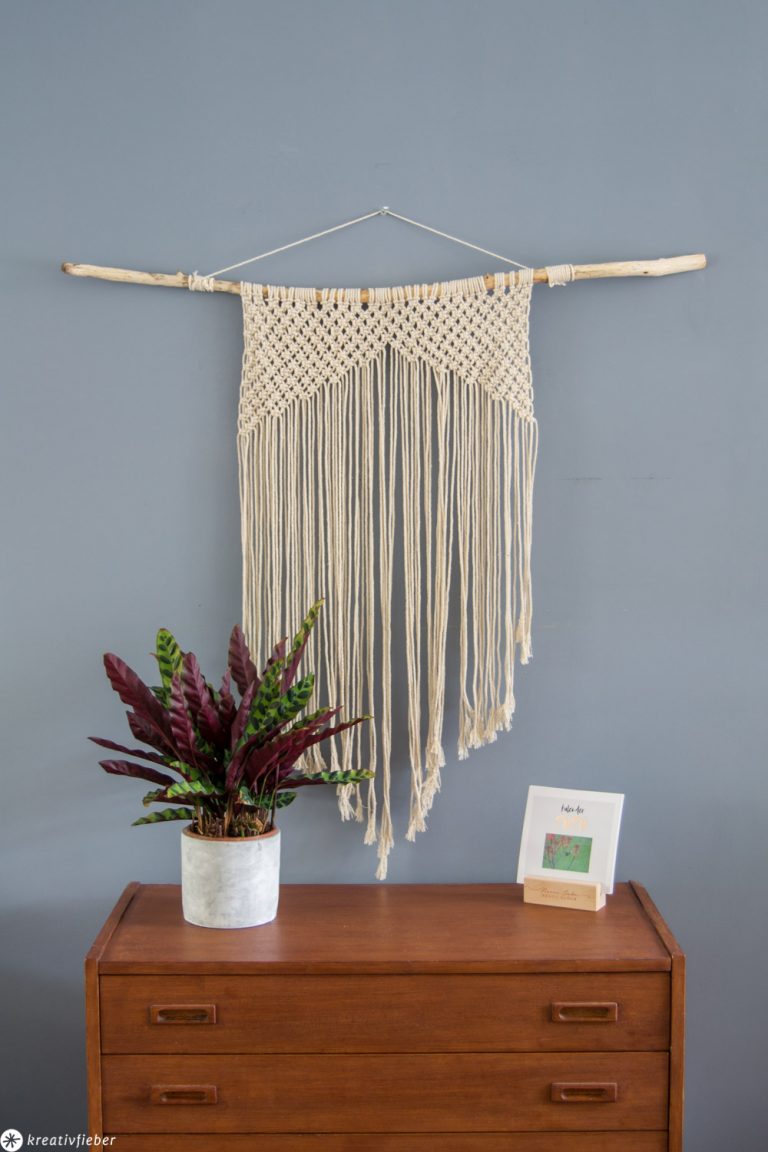 DIY einfaches Makramee für Anfänger knüpfen Schritt für Schritt