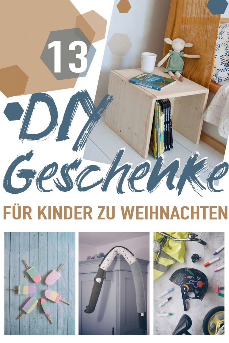 13 DIY Weihnachtsgeschenke für Kinder - kreativfieber