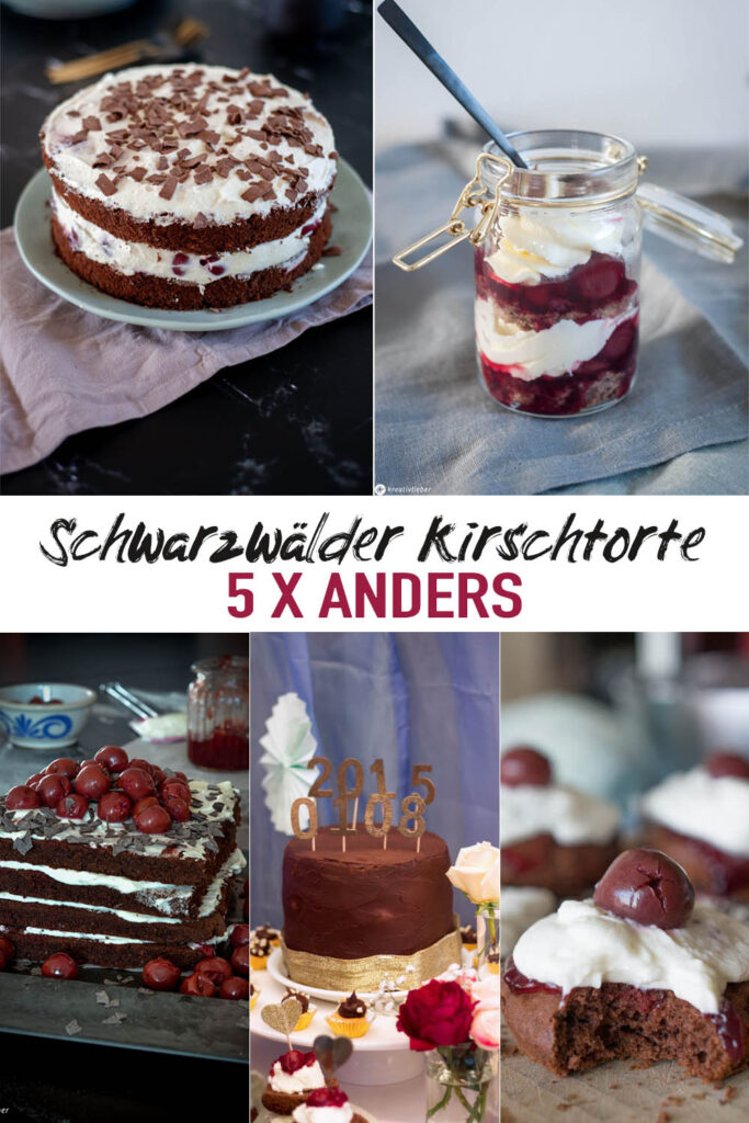 Schwarzwälder Kirschtorte Varianten