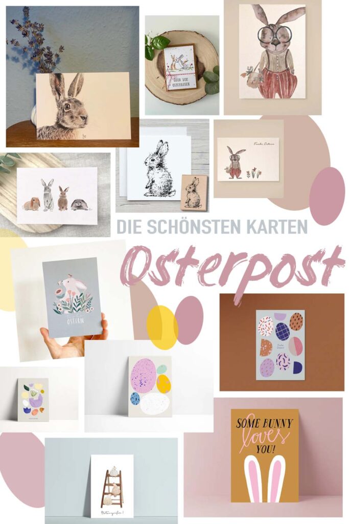 Basteln für Ostern mit Kindern - über 20 kreative Bastelideen für Kinder