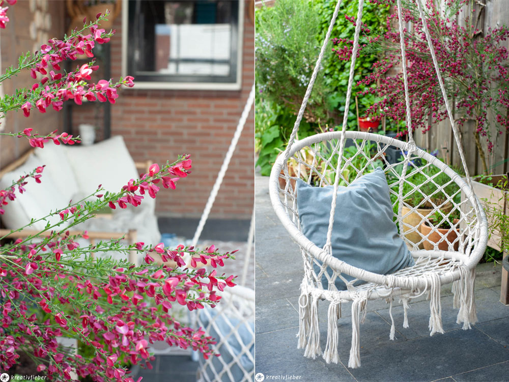 So richtet ihr eine gemütliche Loungeecke im Garten ein - kreativfieber