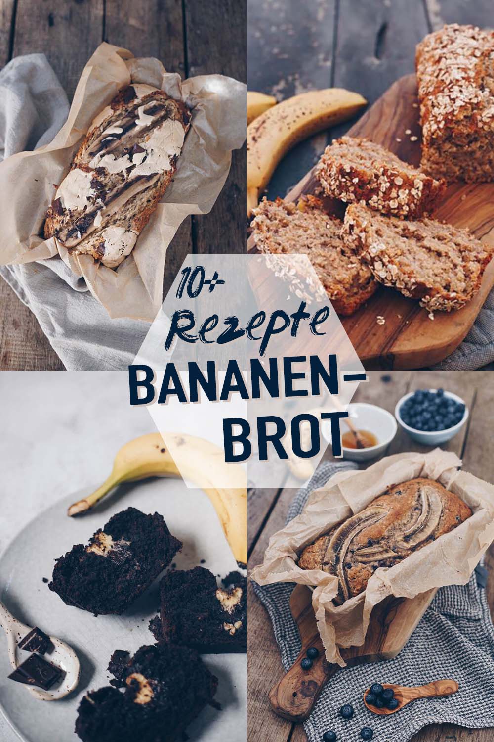 Die leckersten Bananenbrot Rezepte - schokoladig, glutenfrei, vegan
